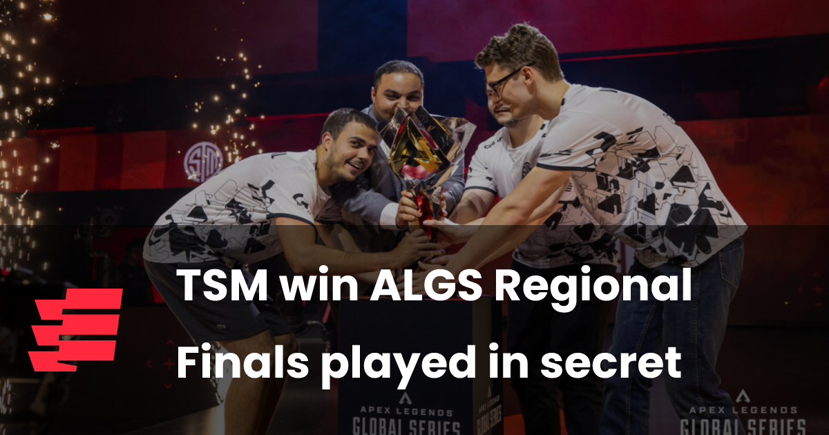 TSM win ALGS Regional Finals played in secret | esports.gg