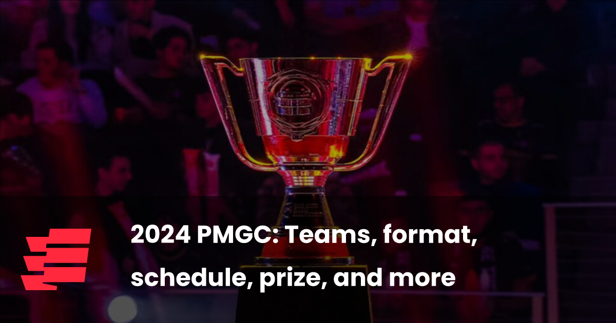 2024 PMGC: Teams, format, schedule, prize, and more | esports.gg